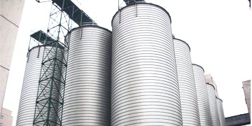Solid Silo Structure,patent technology of spiral folded silo,Aeration ...